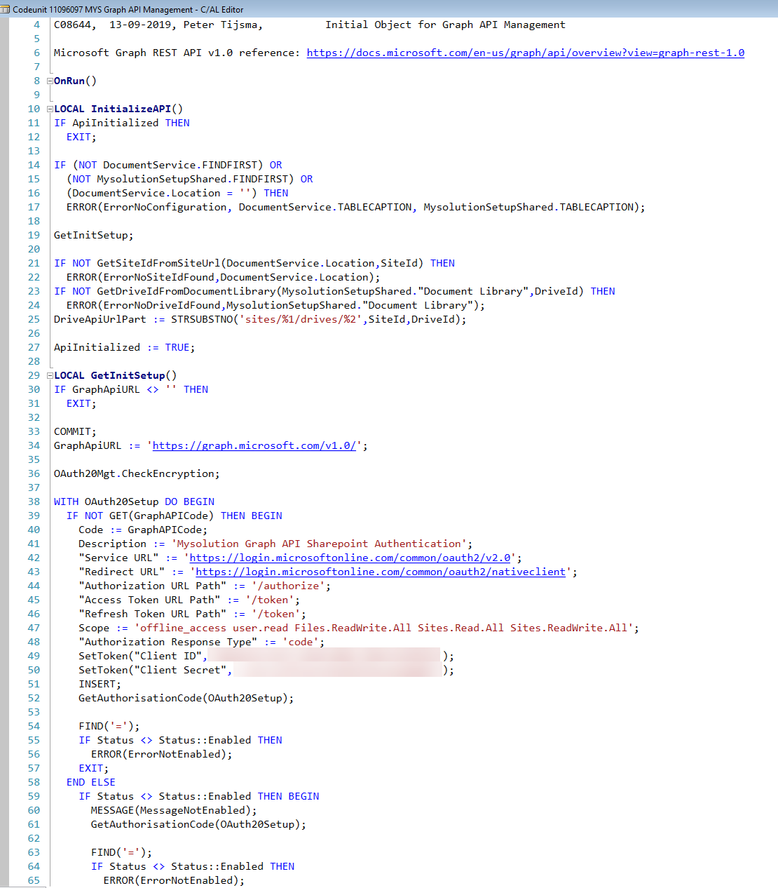 Fix requested for Codeunit 1140 OAuth 2.0 Mgt. · Issue #4980 ...