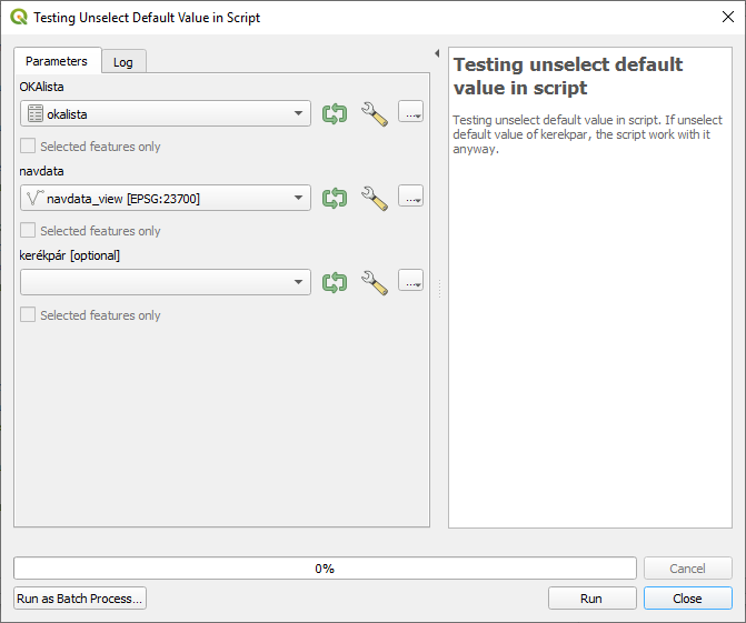 Cant Unselect Default Value In Qgis Processing Script · Issue 44554 · Qgisqgis · Github