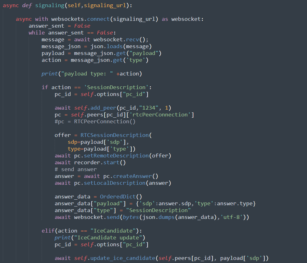 Video streaming stops · aiortc aiortc · Discussion #722 · GitHub
