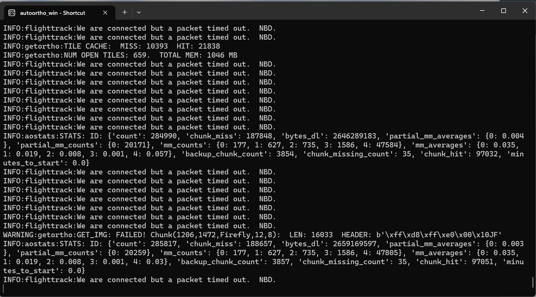 Same region fails to load consistently · Issue #142 · kubilus1/autoortho · GitHub