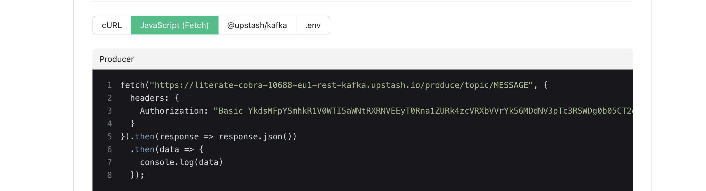 Authentication issue from Cloudflare workers · Issue #47 · upstash/kafka-js · GitHub