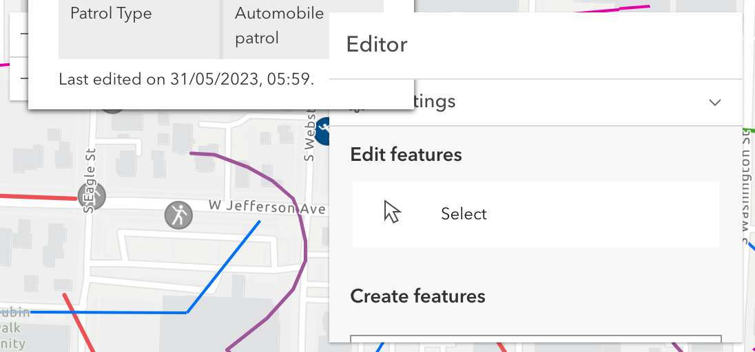 Panel header overlays positioned elements with `z-index` less than `400 ...