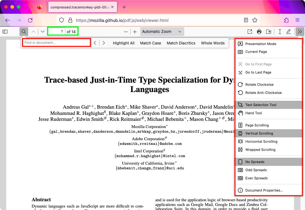 Inconsistent font size in toolbars across browsers/platforms · Issue #16024 · mozilla/pdf.js ...