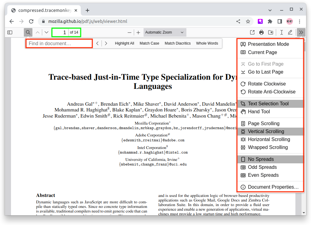 Inconsistent font size in toolbars across browsers/platforms · Issue #16024 · mozilla/pdf.js ...