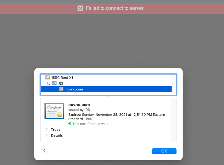 Demo Broken On Mac · Issue 1588 · Novnc Novnc · Github