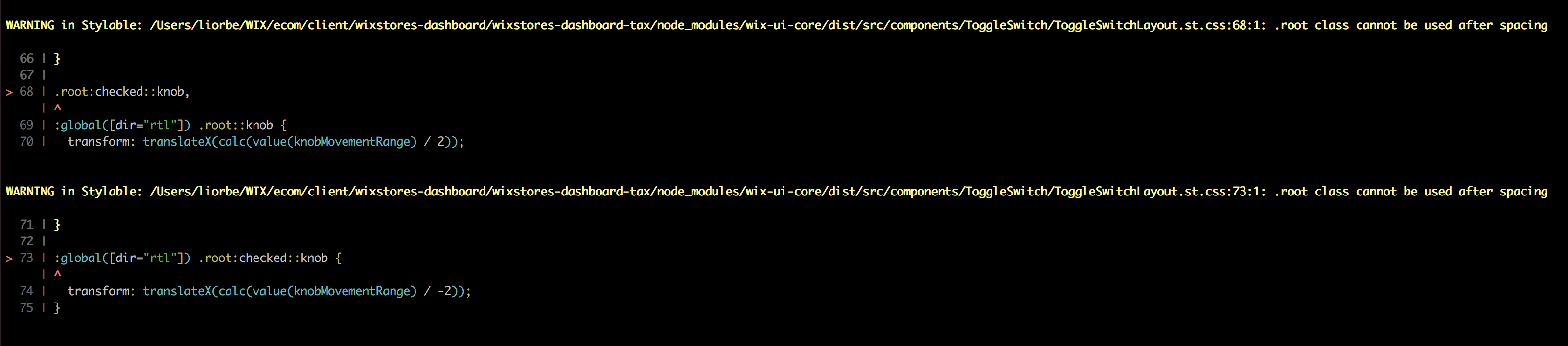 console warnings · Issue #333 · wix/stylable · GitHub