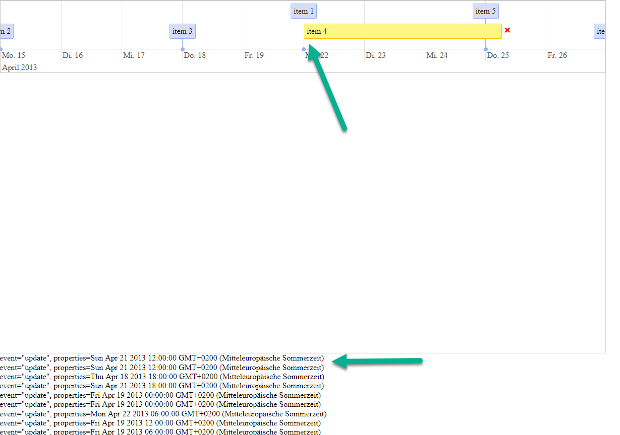 Timeline Hidden Periods · Issue 533 · Visjsvis Timeline · Github 