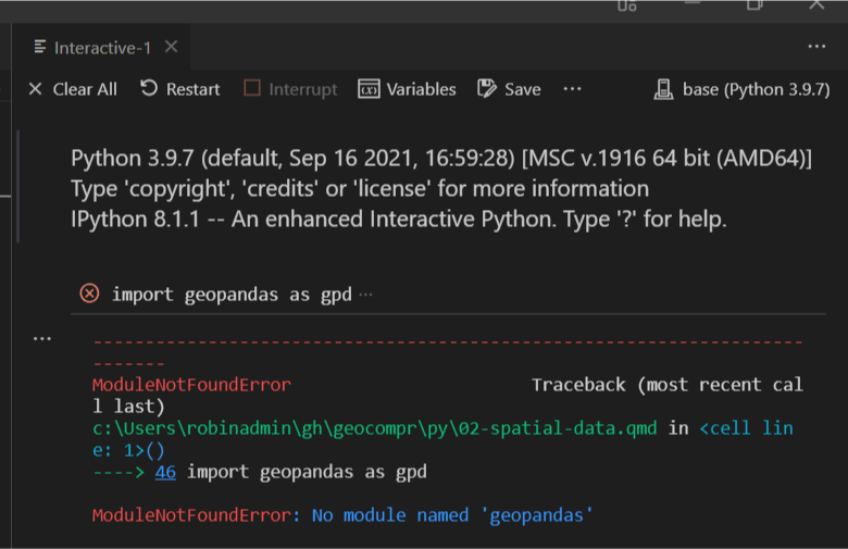 Set-up notes on Windows · Issue #22 · geocompx/geocompy · GitHub