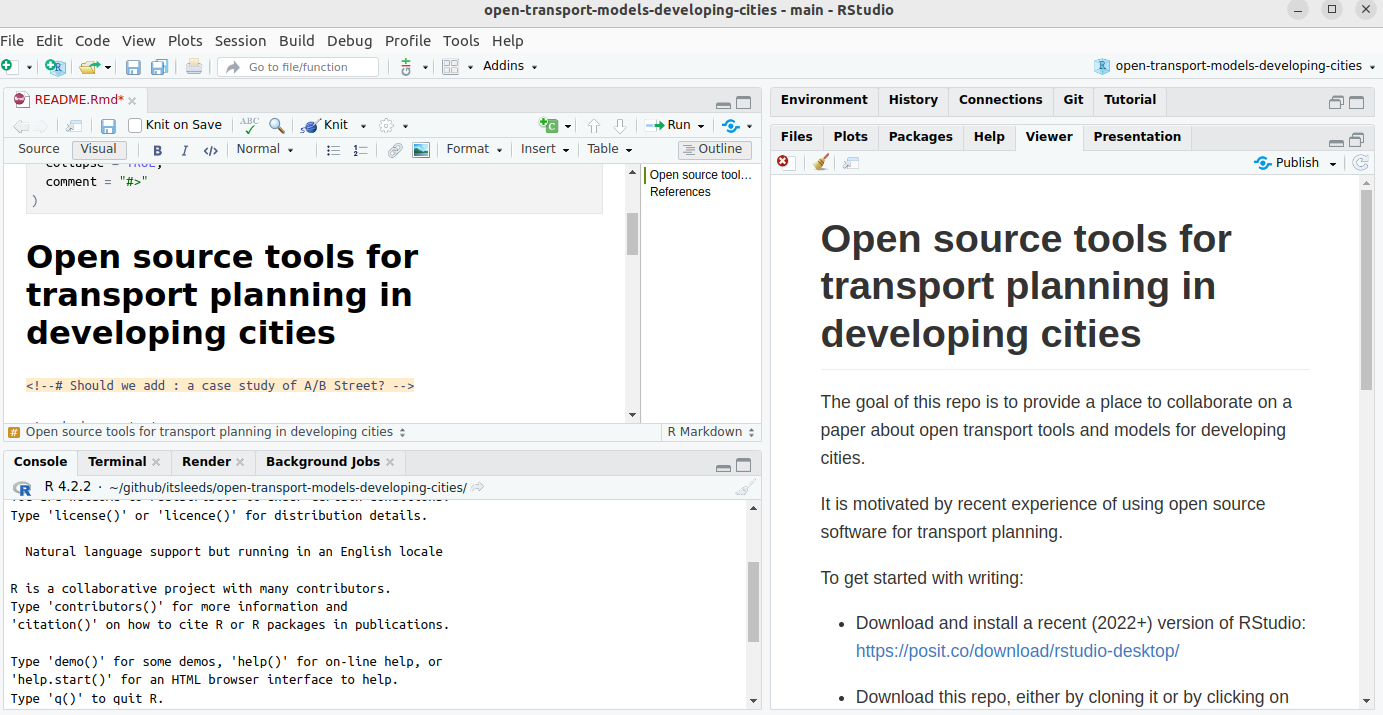 GitHub - Robinlovelace/open-transport-models-developing-cities: Paper on open source tools for ...