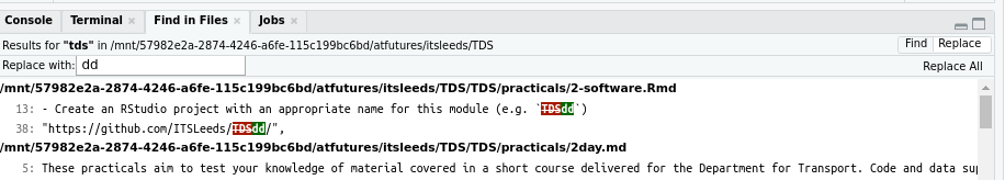 Global search and replace · Issue #2066 · rstudio/rstudio · GitHub