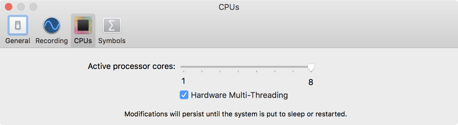 "Duplicate" CPU meters on El Capitan 2x Xeon quad core · Issue #72 ...
