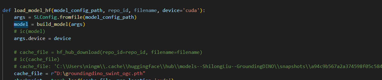 gradio_app 如何修改成加载本地的model文件 · Issue #95 · IDEA-Research/Grounded-Segment-Anything · GitHub