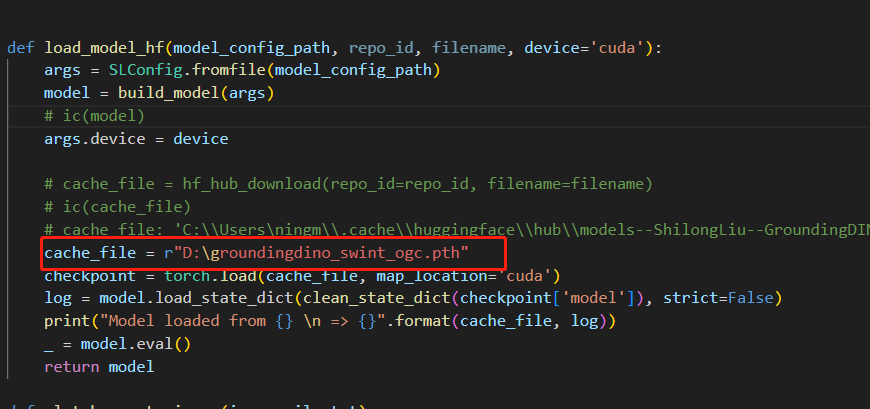 请问，离线运行，配置文件需要修改哪些地方？需要下载哪些文件？ · Issue #75 · IDEA-Research/Grounded-Segment-Anything · GitHub