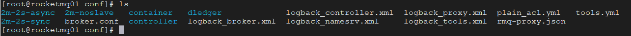 There is no acl folder in the default conf directory, and the acl ...