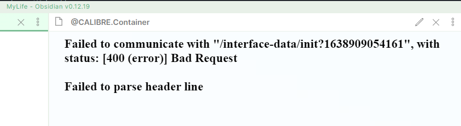 Issue: Cannot access calibre library from plugin · Issue #4 · caronchen/obsidian-calibre-plugin ...