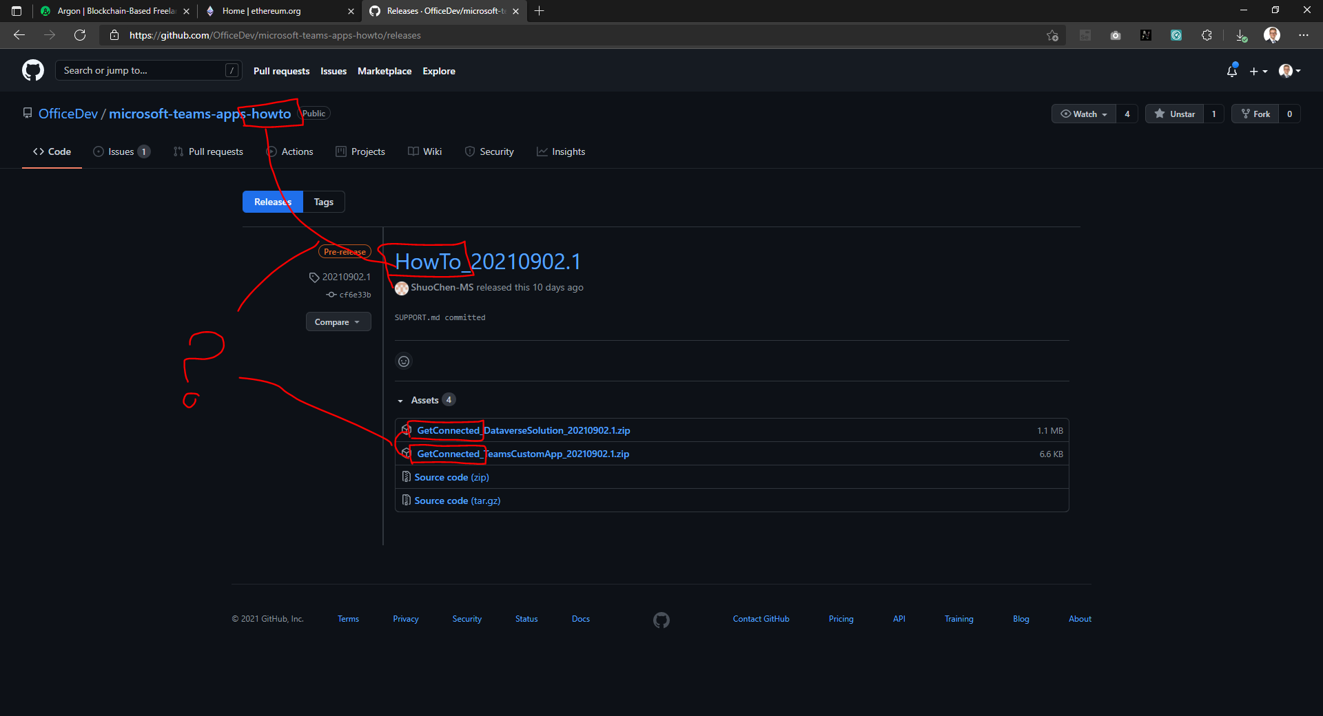Wrong asset file under 'Releases' · Issue #1 · microsoftarchive/microsoft-teams-apps-howto · GitHub