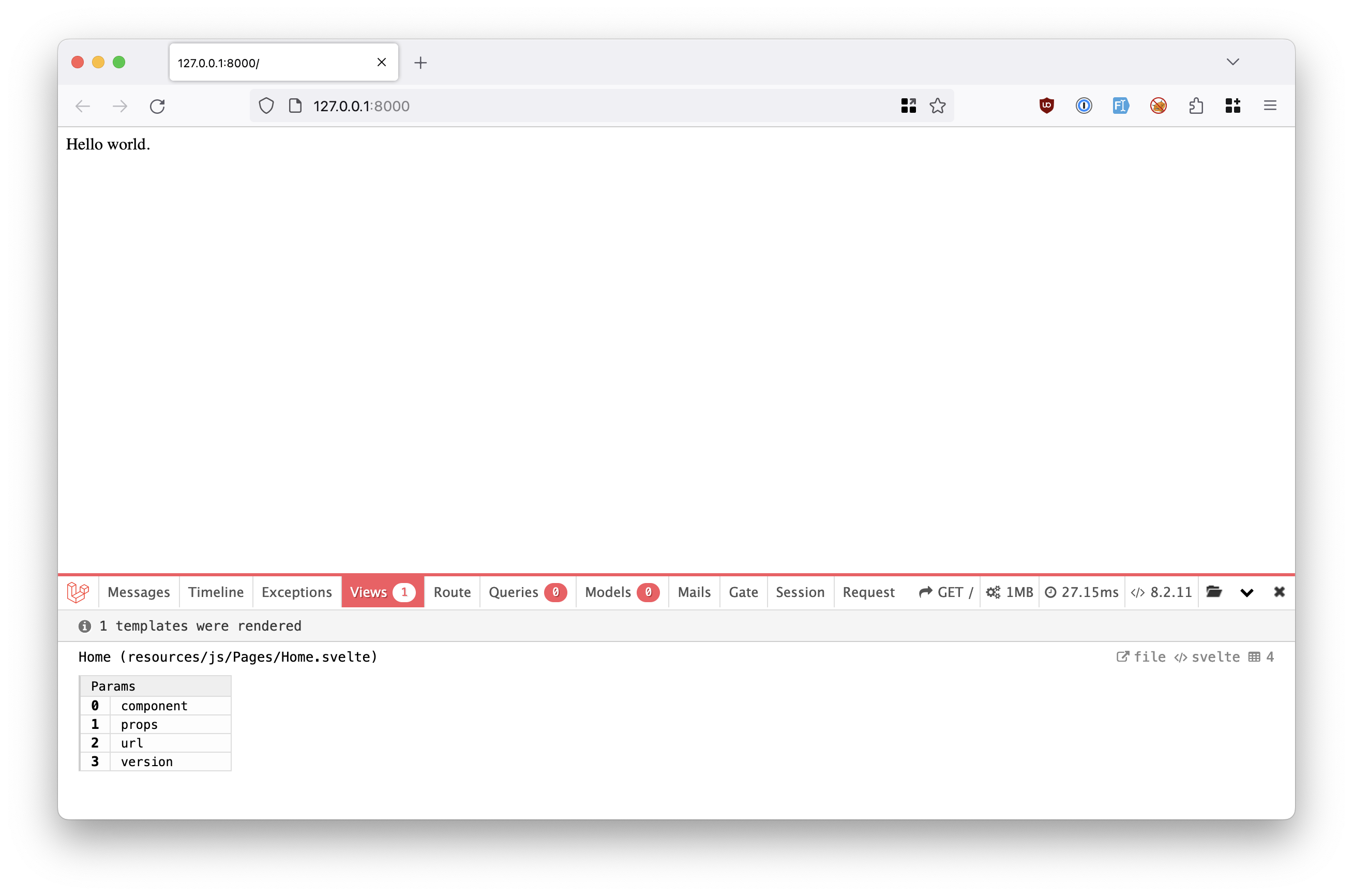 Feature request: Add support for Inertia.js · Issue #1389 · barryvdh/laravel-debugbar · GitHub