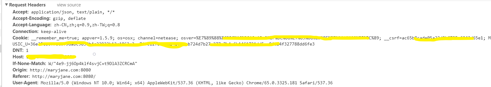 登录接口 response 的 set-cookie 无法设置 cookie · Issue #208 · Binaryify/NeteaseCloudMusicApi · GitHub