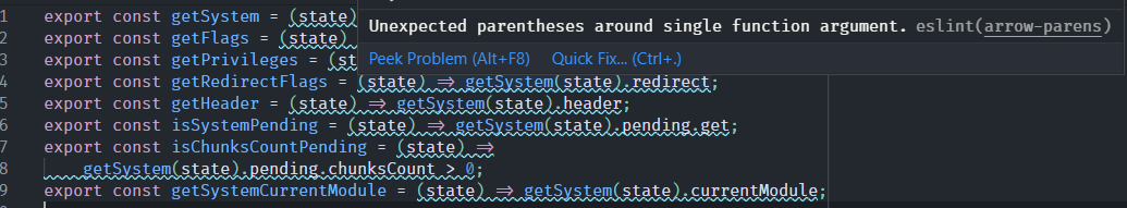 "prettier.arrowParens": "avoid" nor "always" not working · Issue #1374 · prettier/prettier ...