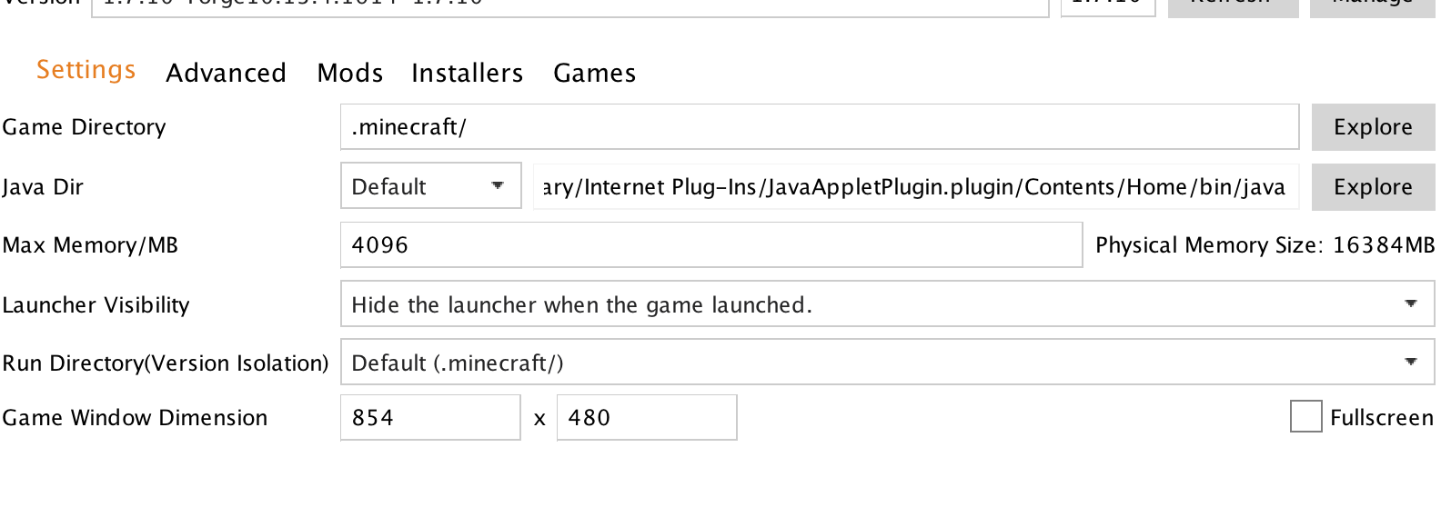 Can't start Minecraft under MacOS · Issue #366 · HMCL-dev/HMCL · GitHub