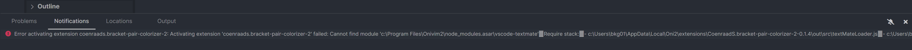 Extension - bracket colorizer · Issue #3243 · onivim/oni2 · GitHub