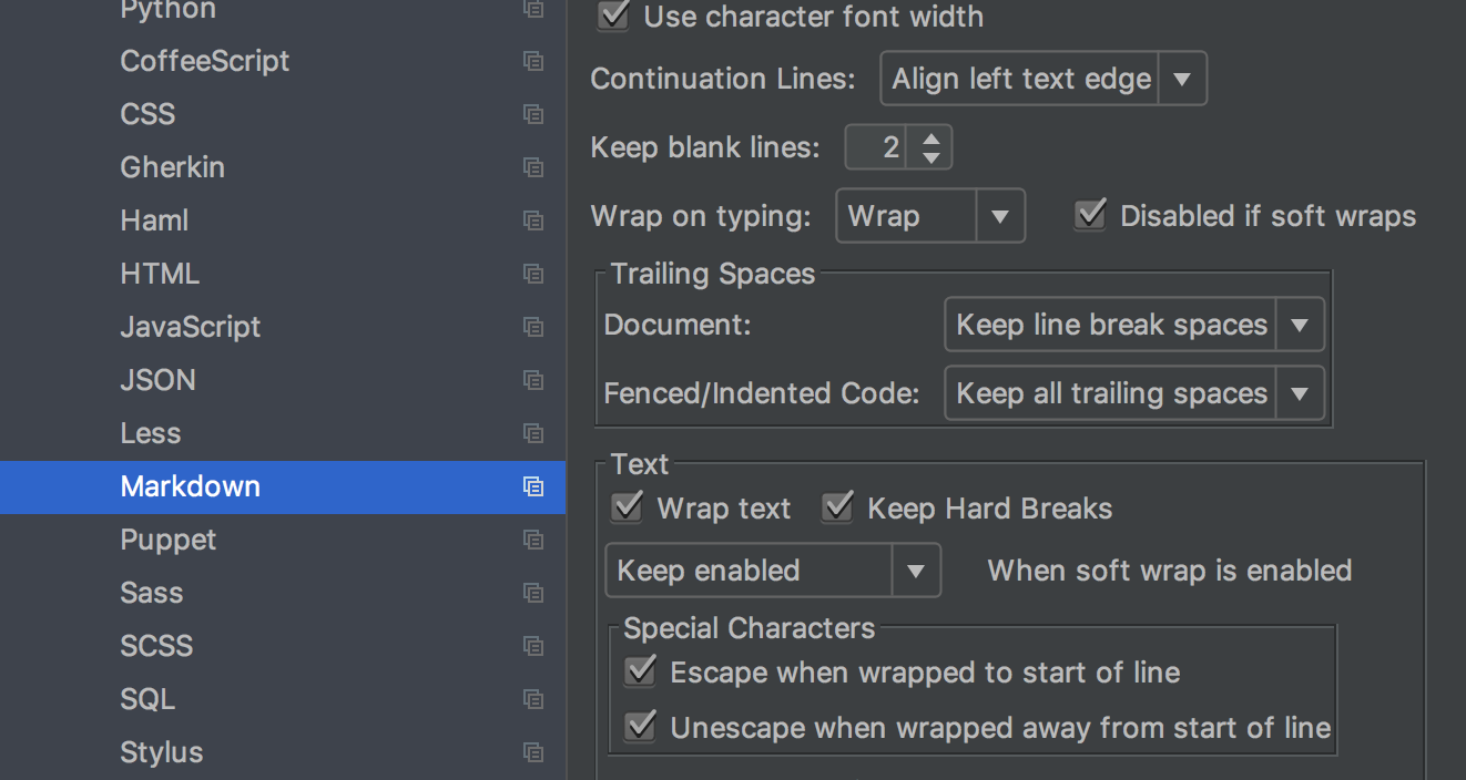 Editor wrap not functioning · Issue #455 · vsch/idea-multimarkdown · GitHub