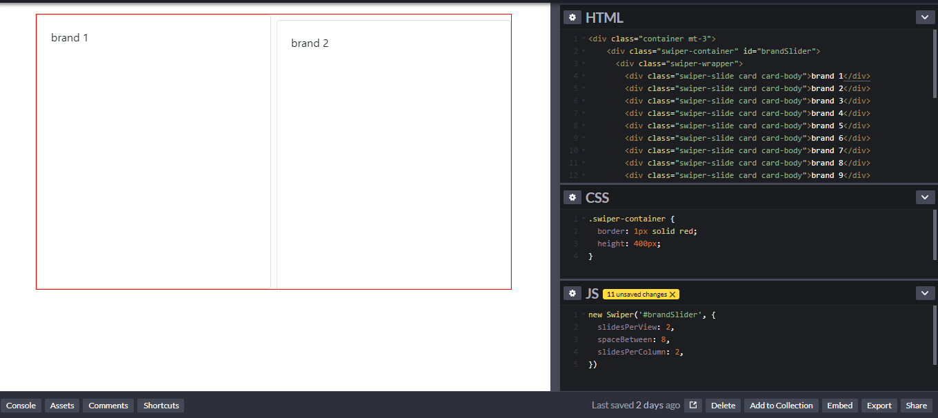slidesPerColumn not working · Issue #3290 · nolimits4web/swiper · GitHub