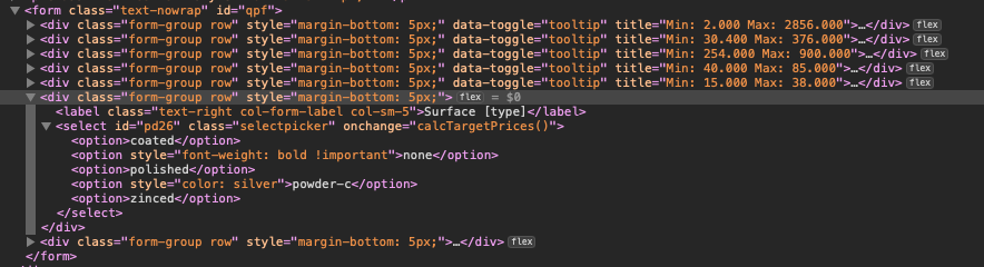 One Case Working The Other Not Bootstrap Select Is Not Automatically Initialized · Issue