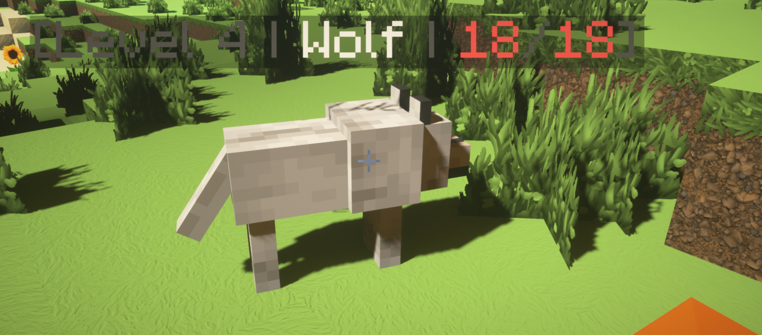 Request: Wolves should maintain their level and max health when tamed. · Issue #221 ...