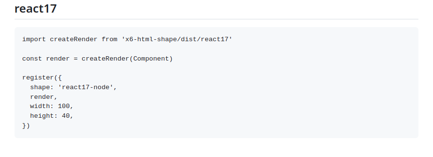 @antv/x6-react-shape 2.x react 16支持 · Issue #3666 · antvis/X6 · GitHub