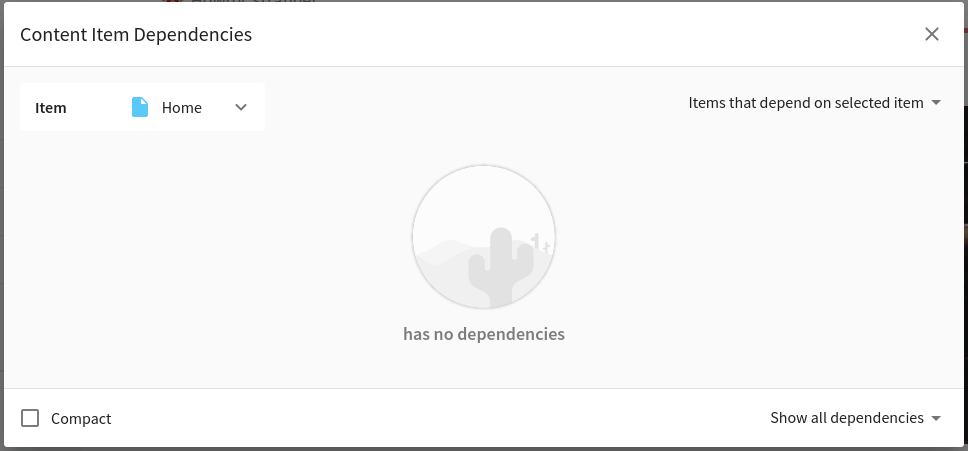 [studio-ui] Dependencies dialogs doesn't show item name on empty state · Issue #4095 ...