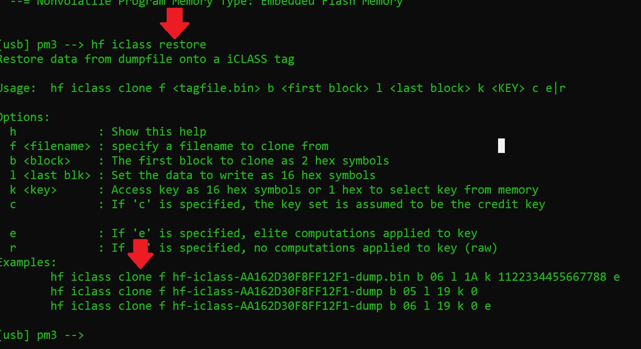 Iclass clone command and restore command inconsistent. · Issue #926 · RfidResearchGroup ...