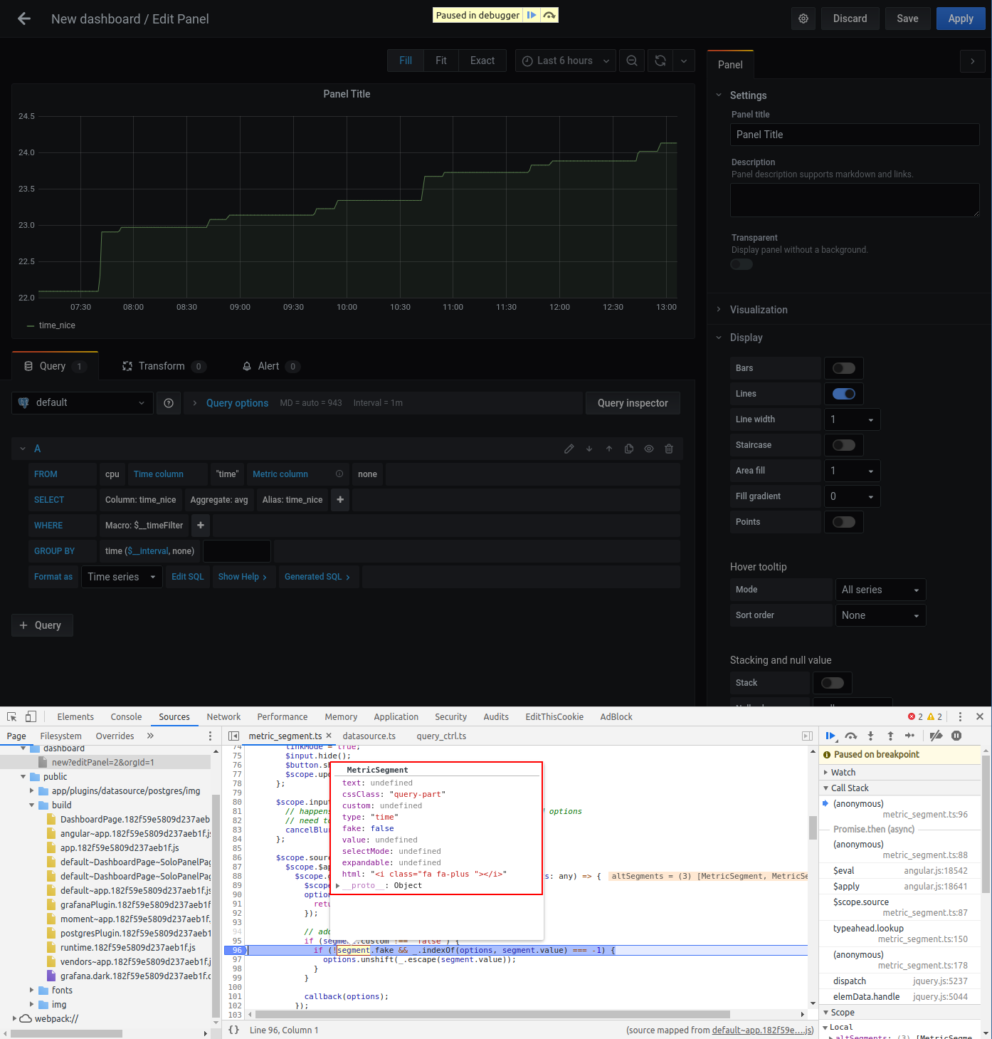 Postgres: Several ui issues with group by · Issue #24904 · grafana/grafana · GitHub