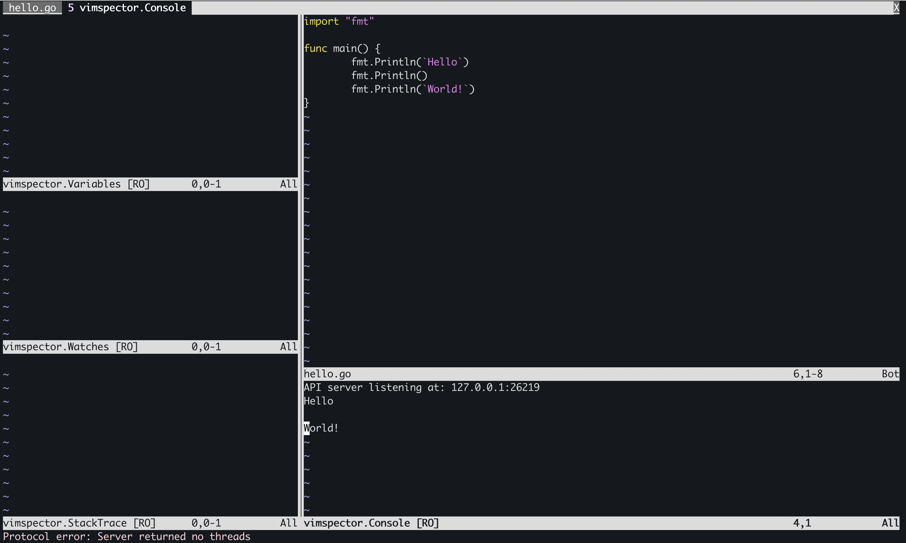 Failed to set breakpoint when using symlinks · Issue #408 · puremourning/vimspector · GitHub