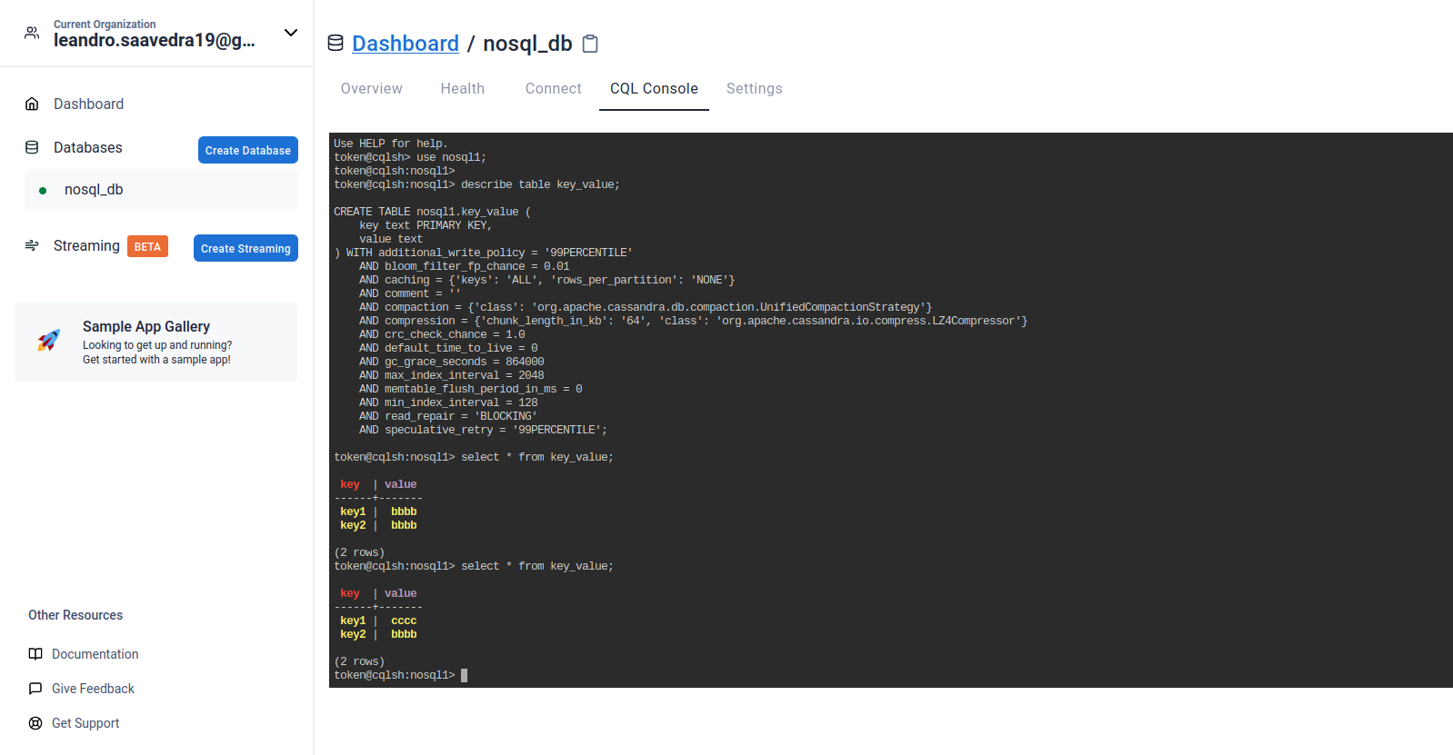 [HW] Leandro Saavedra · Issue #548 · datastaxdevs/workshop-introduction-to-nosql · GitHub
