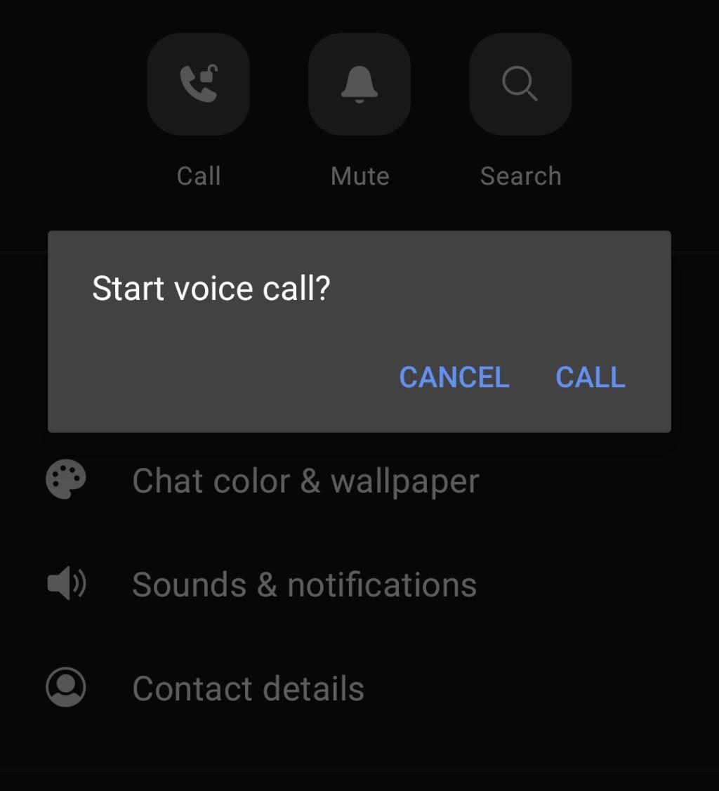 Insecure Call Button On Contact View Launches A Signal Call Not An Actual Insecure Call