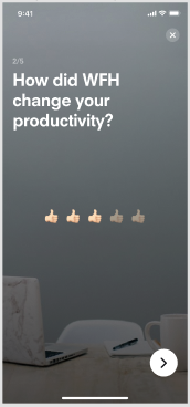 [UI] As a user, I can answer with an emoji rating · Issue #26 · nimblehq/ic-flutter-taher-toby ...