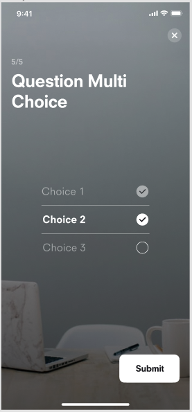 [UI] As a user, I can answer with a multiple choice · Issue #34 · nimblehq/ic-flutter-taher-toby ...