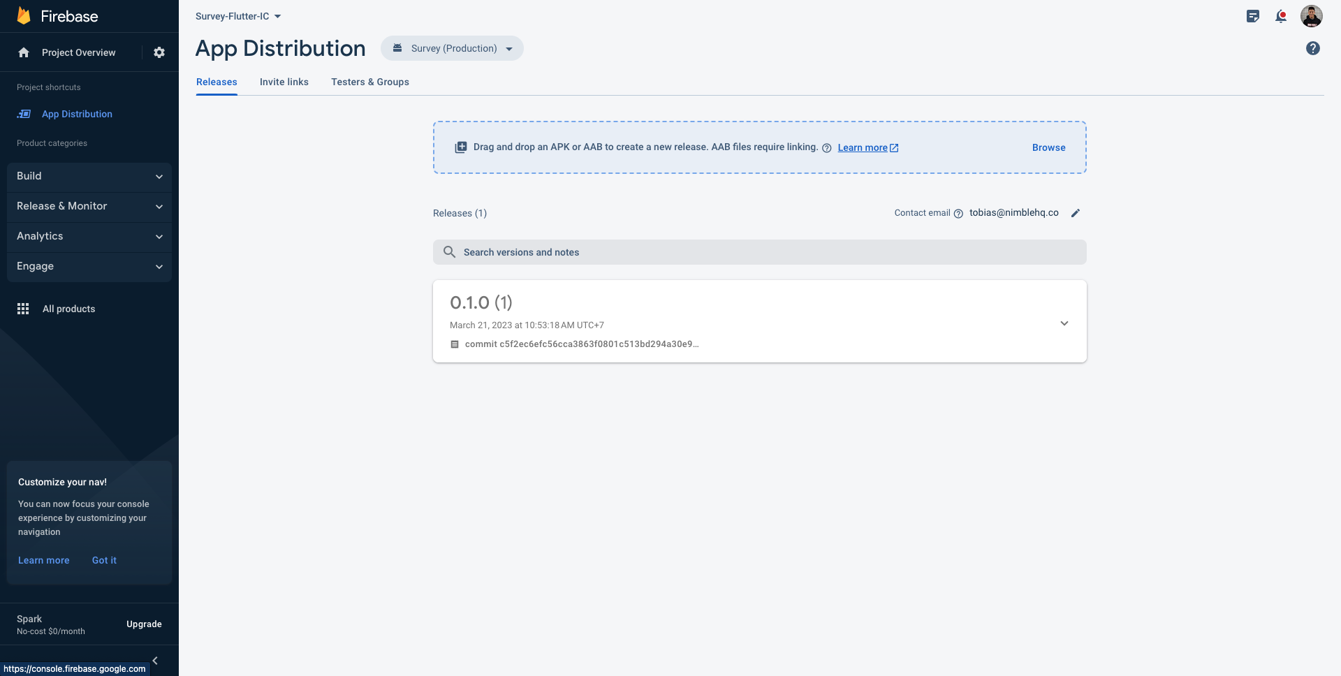 Set up CD for Android (Firebase) · Issue #3 · nimblehq/ic-flutter-taher-toby · GitHub