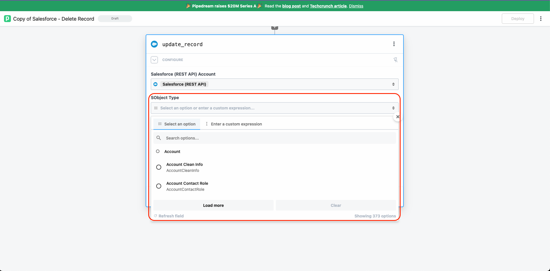 Salesforce new actions and refactor · Issue #3157 · PipedreamHQ/pipedream · GitHub