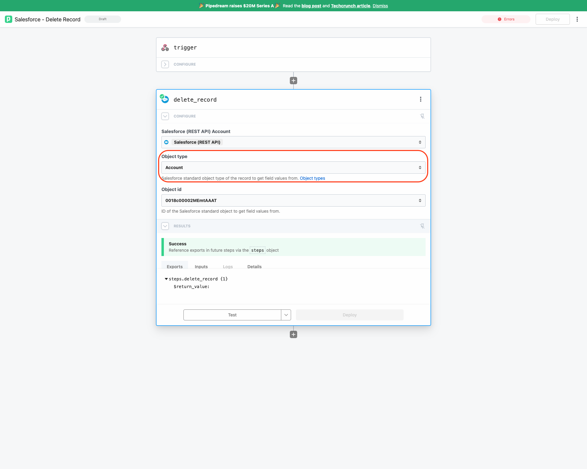 Salesforce new actions and refactor · Issue #3157 · PipedreamHQ/pipedream · GitHub