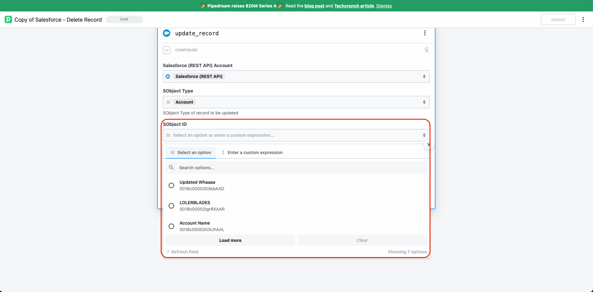 Salesforce new actions and refactor · Issue #3157 · PipedreamHQ/pipedream · GitHub
