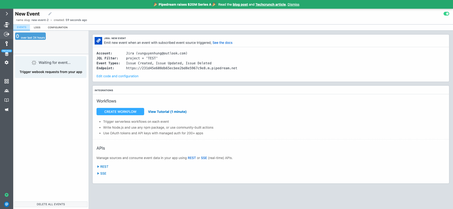 [FEATURE] Improve JIRA actions and triggers · Issue #3212 · PipedreamHQ/pipedream · GitHub