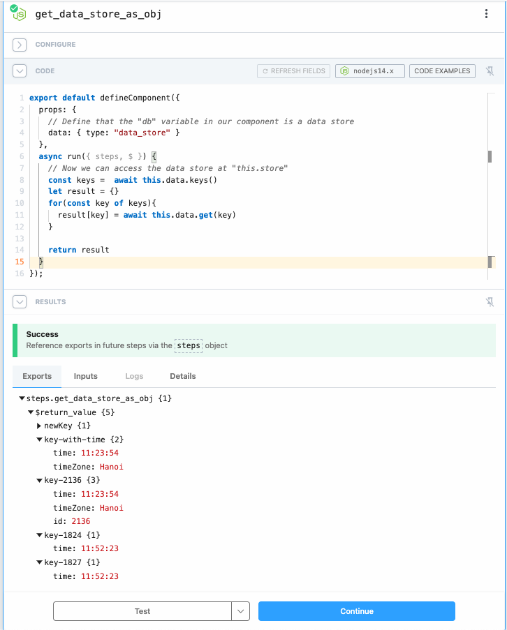 [FEATURE] Data store export · Issue #3953 · PipedreamHQ/pipedream · GitHub