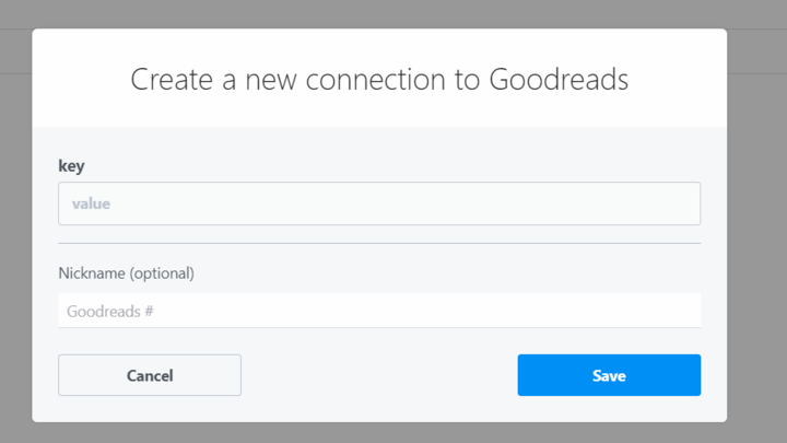 [improvement] Improve Goodread Connection Modal Description · Issue 5491 · Pipedreamhq