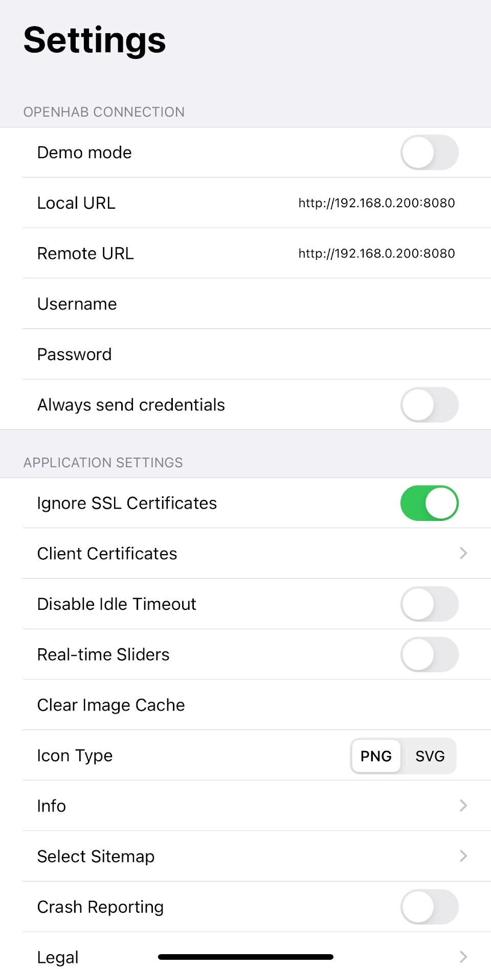 Returned empty sitemap list - iOS App v 2.4.39 · Issue #642 · openhab/openhab-ios · GitHub