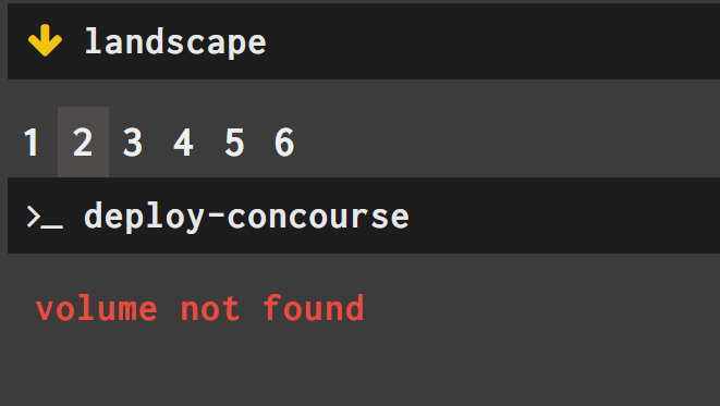 Self Deploying concourse exits with error "Volume not found" when Concourse is updating · Issue ...