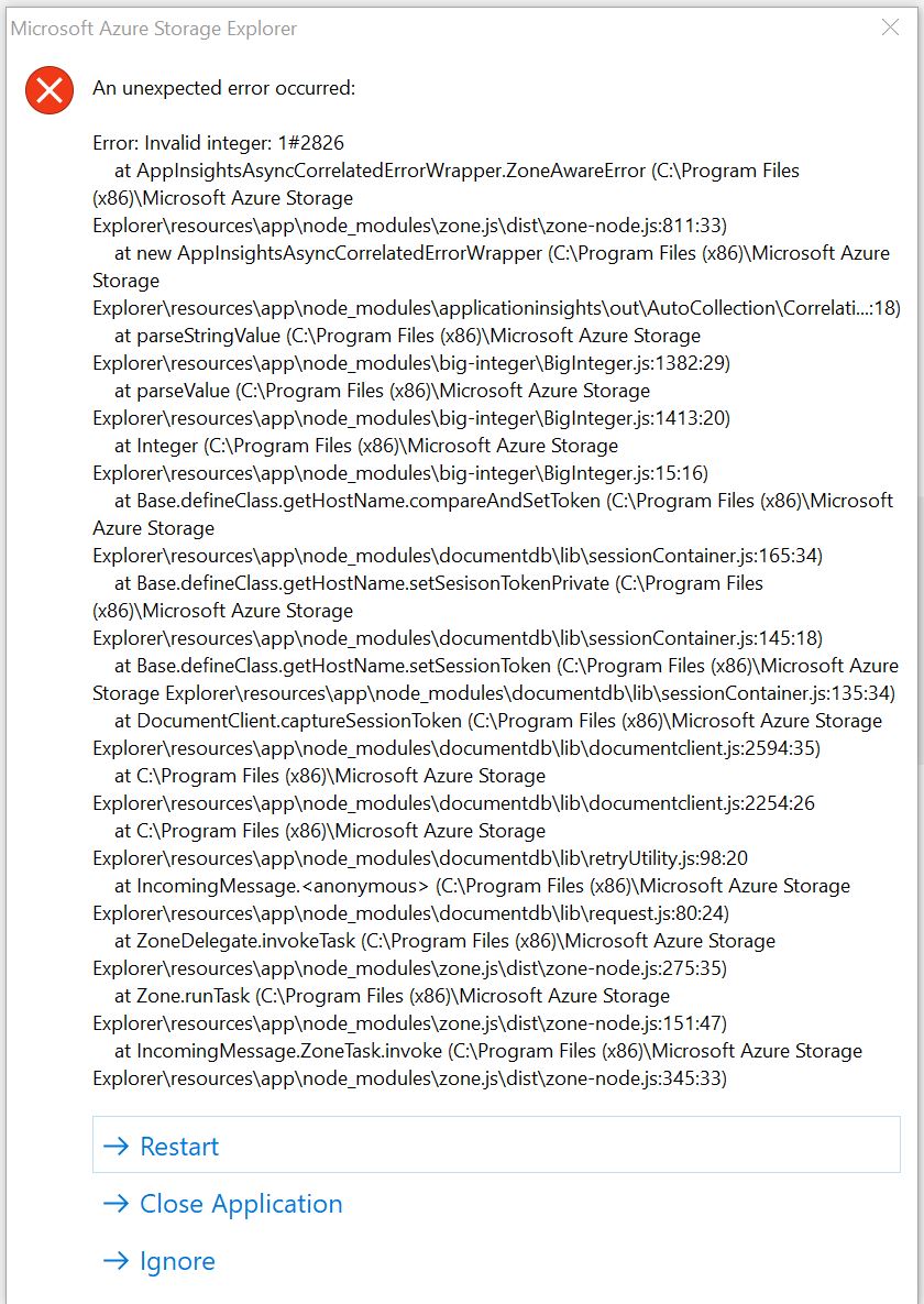 An unexpected error occured on startup. Invalid integer: 1#2826 · Issue #4150 · microsoft ...