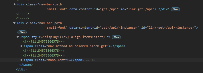 Feature Request A Class Or Way To Style The Selected Path Option · Issue 827 · Rapi Doc