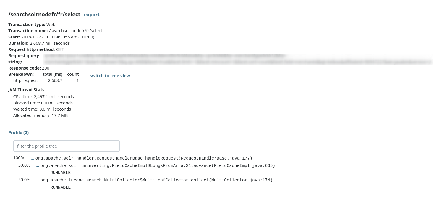 Solr support · Issue #481 · glowroot/glowroot · GitHub